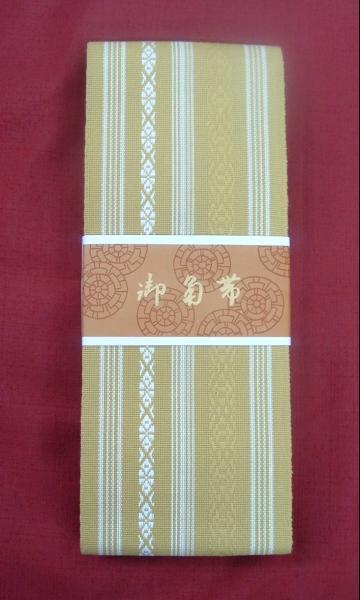 Yahoo!オークション - T740-04 綿 献上角帯「No.04 金茶」-