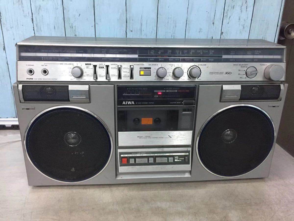Yahoo!オークション - アイワ AIWA ラジカセ CS-J60 ジャンク（140s）