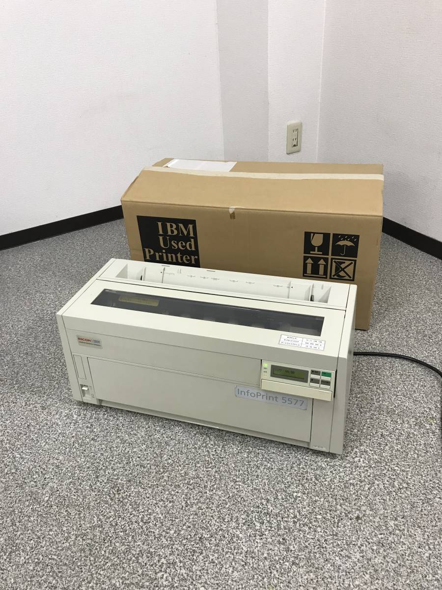 ID1291: RICOH IBM ドットインパクトプリンタ【Infoprint 5577 ID1291: RICOH IBM ドットインパクトプリンタ【Infoprint 5577
