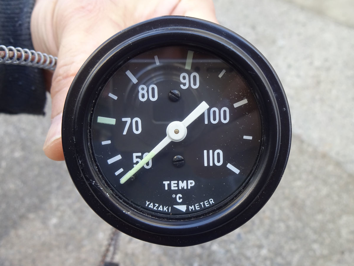 Yahoo!オークション - 三菱ジープ 水温計 CJ3B J3 J4 J3R ブルドン管式...