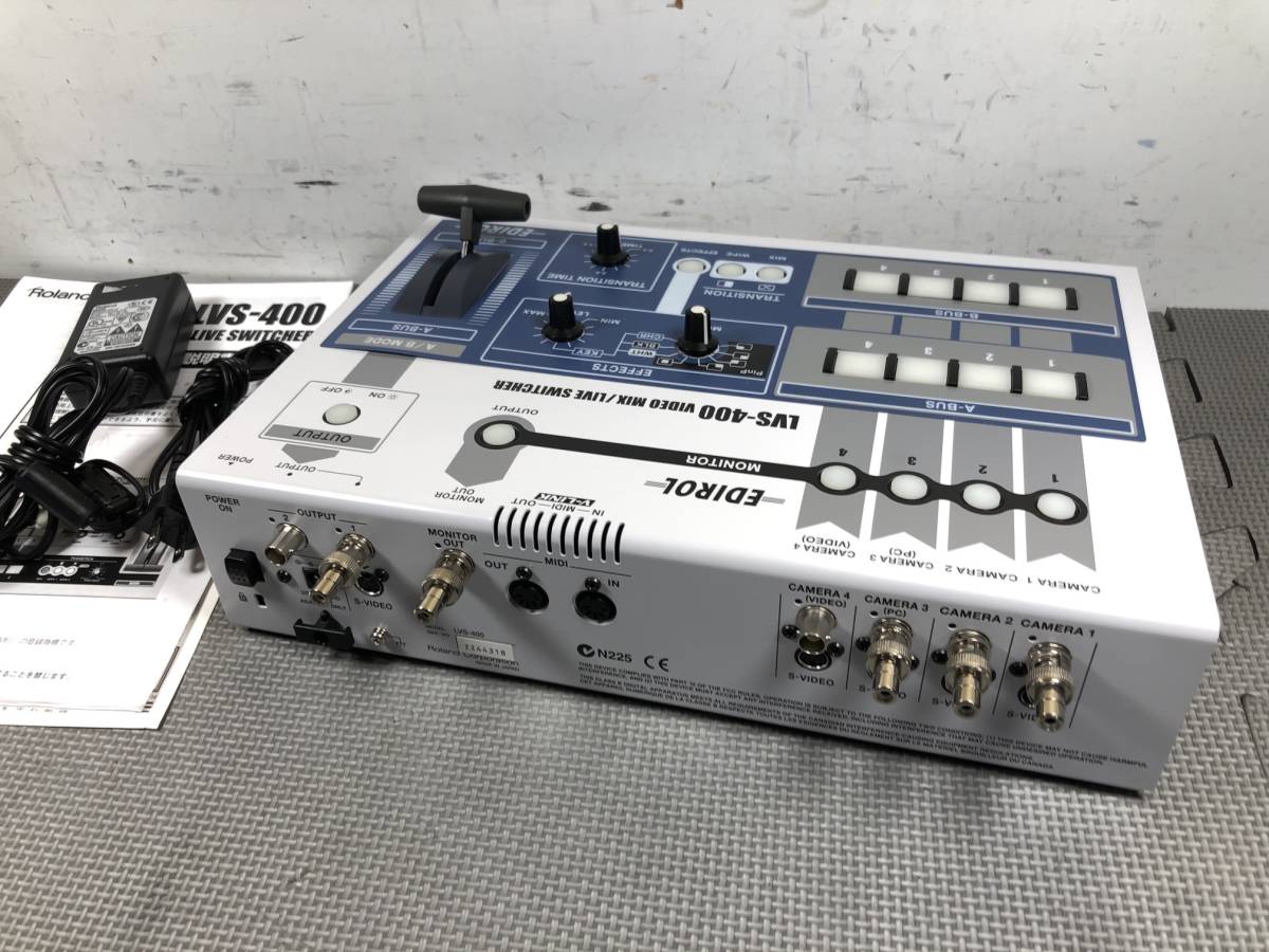 Yahoo!オークション - Roland EDIROL LVS-400 ビデオスイッチャー VID...