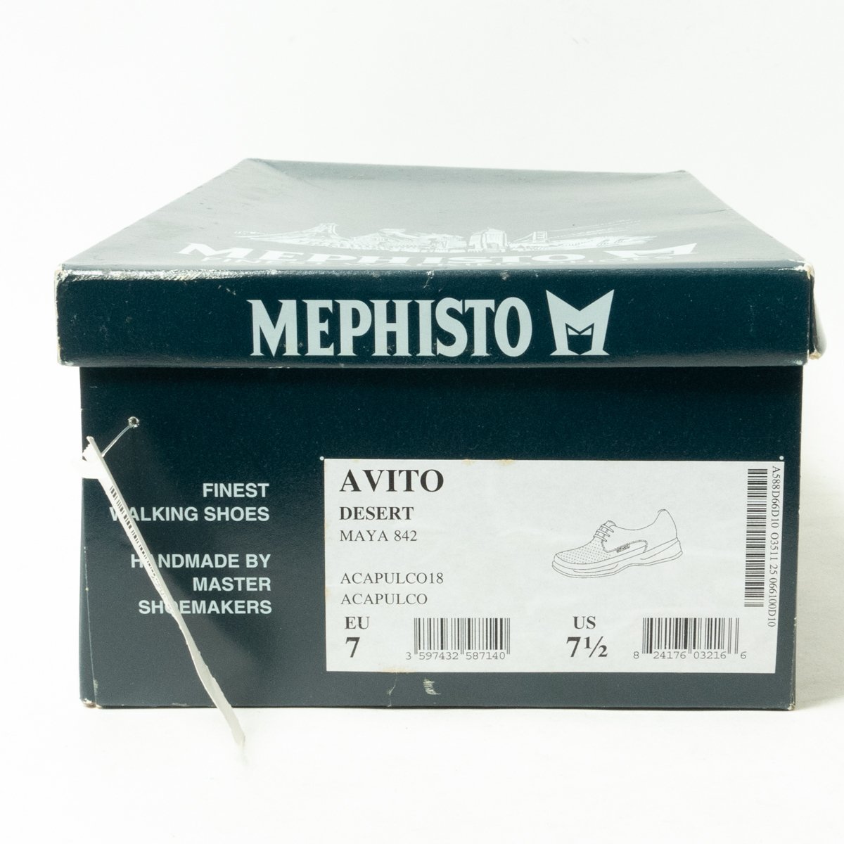 Yahoo!オークション - 未使用タグ付き Mephisto AVITO メフィスト レザ...