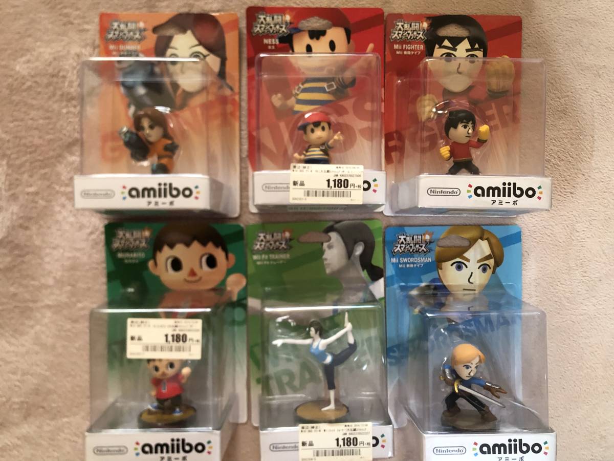 Yahoo!オークション - amiibo 6種