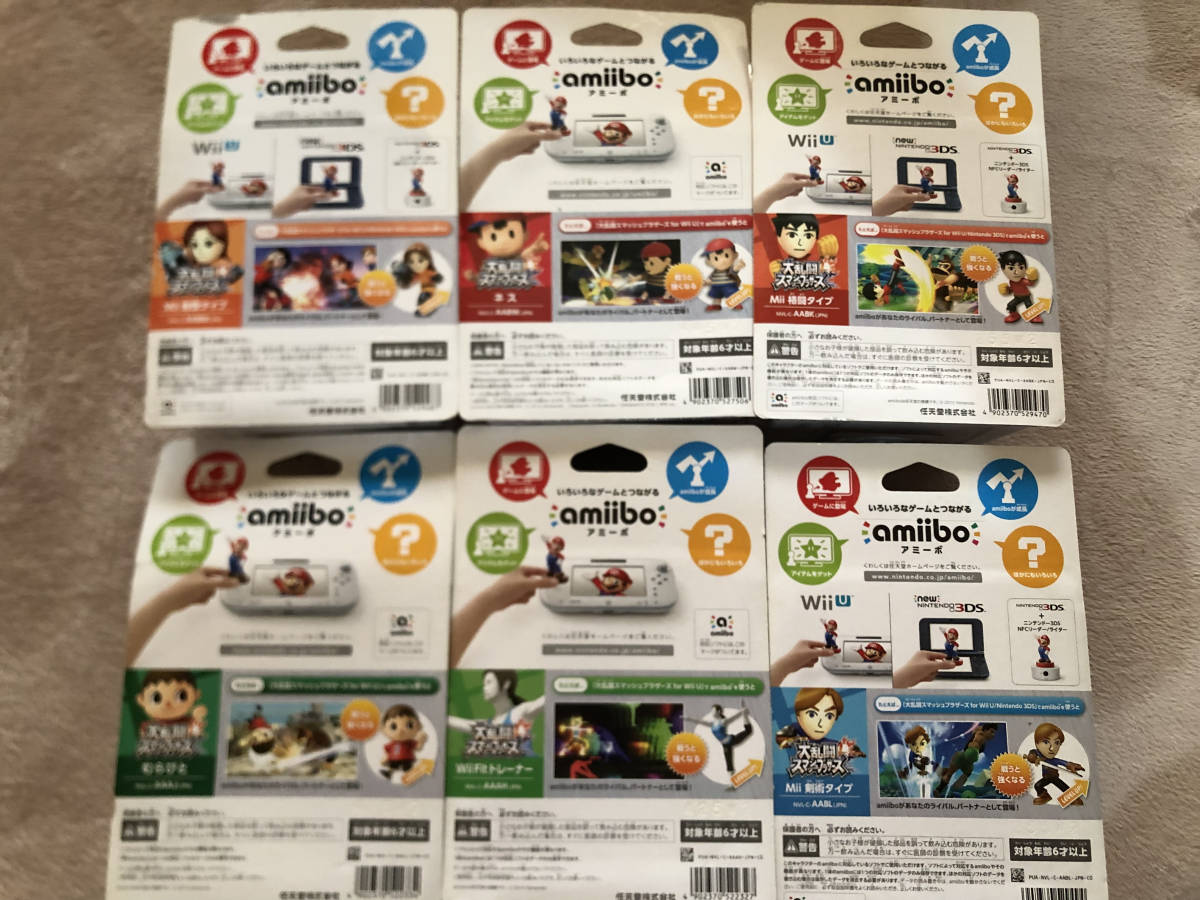 Yahoo!オークション - amiibo 6種