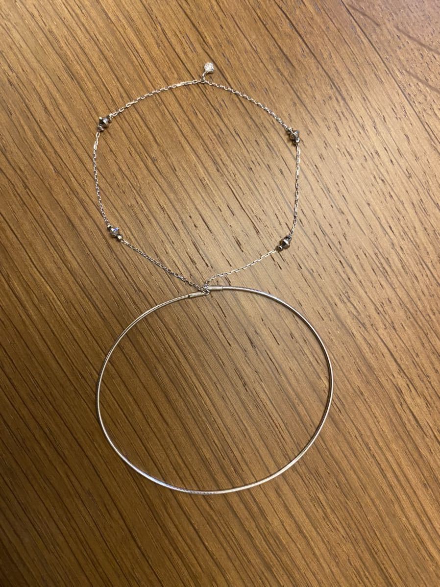 Yahoo!オークション - ダイヤモンド 0.05ct K18WG 2連 ブレスレット ダ...