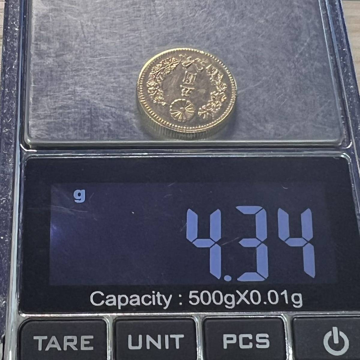 Yahoo!オークション - 1200^大日本 古銭 大正二年 五圓金貨 菊紋 極小...