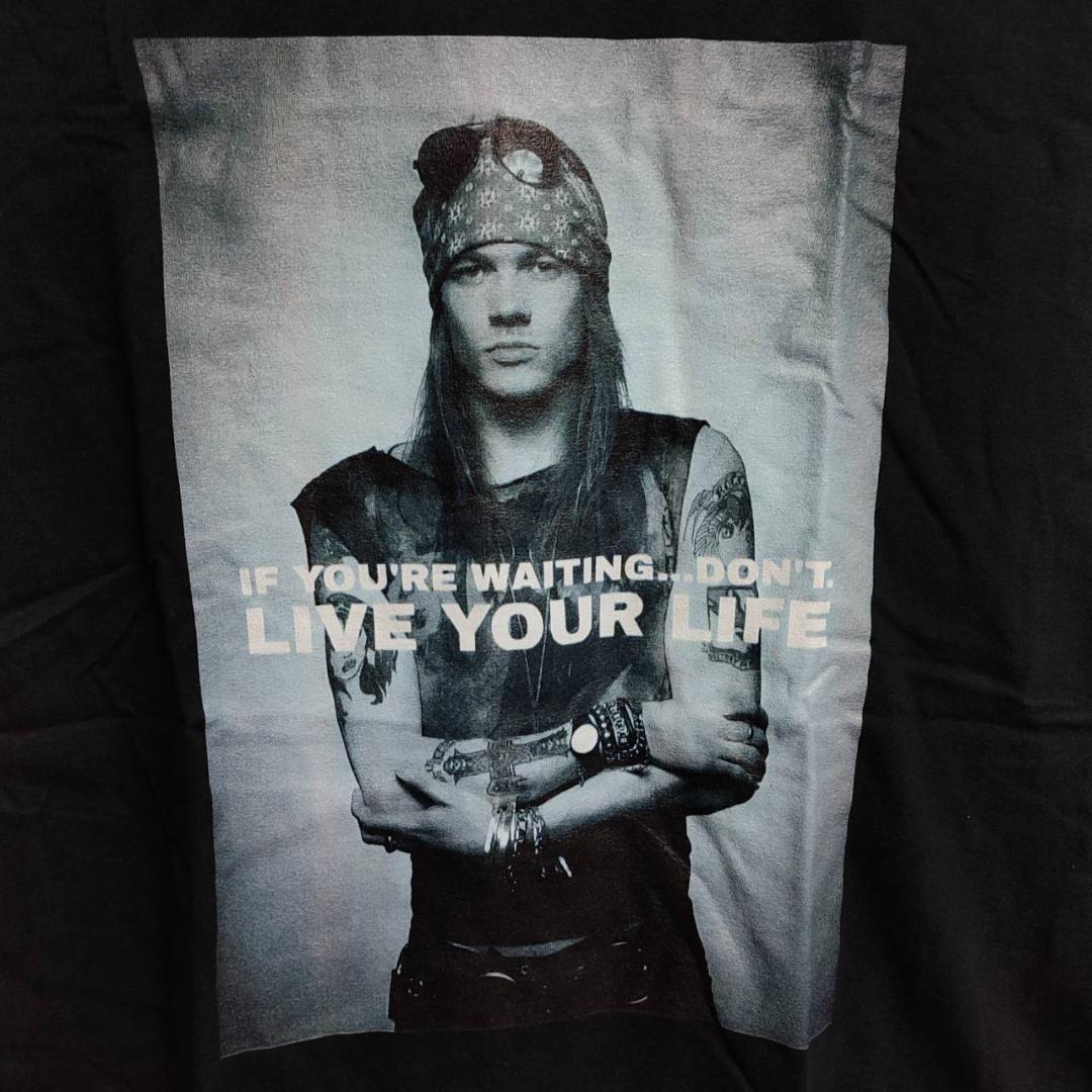 アクセル・ローズ Tシャツ 黒L ガンズアンドローゼズ Guns N アクセル・ローズ Tシャツ 黒L ガンズアンドローゼズ Guns N