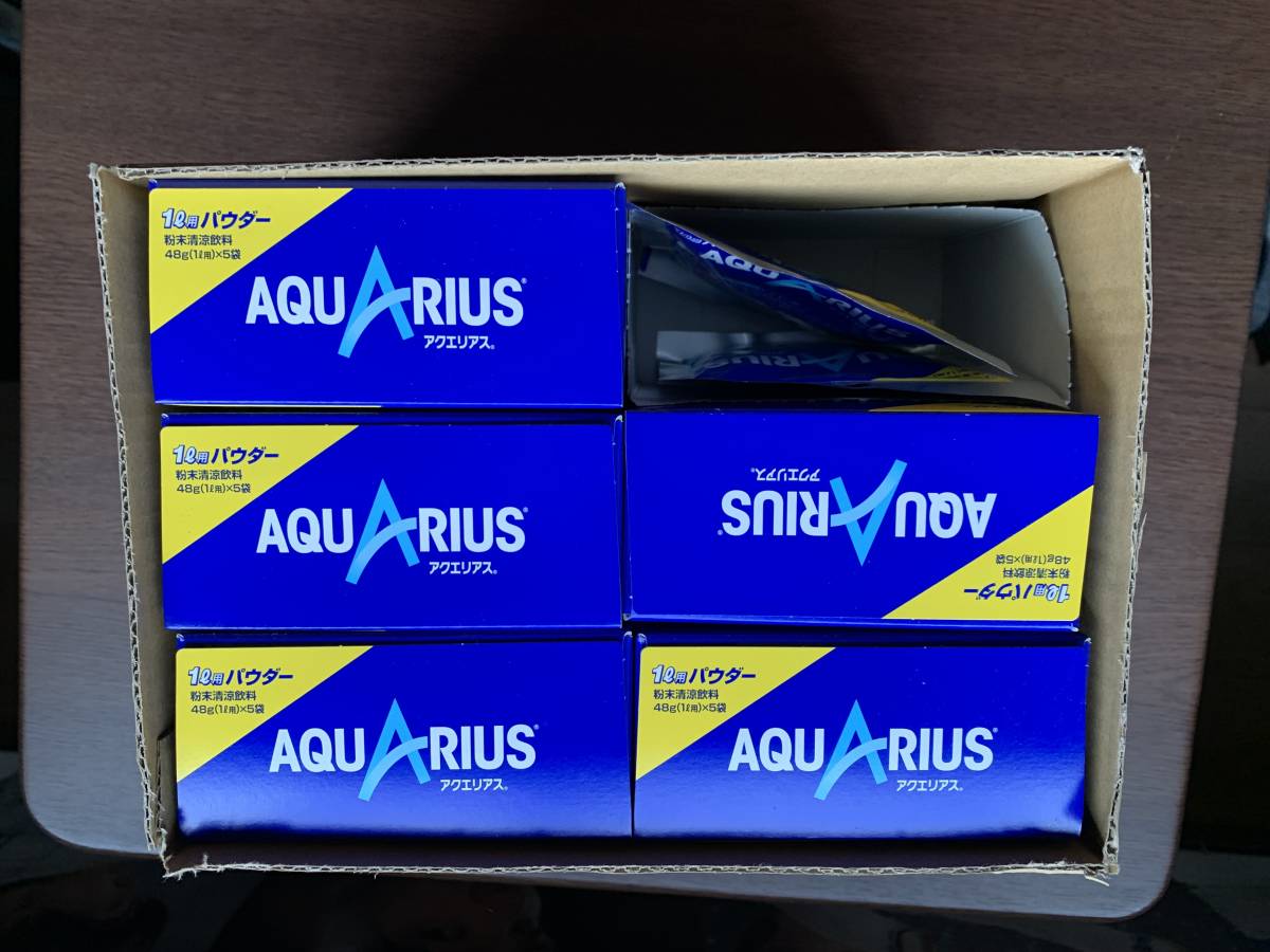 Yahoo!オークション - アクエリアス パウダーバッグ 48g 27パック