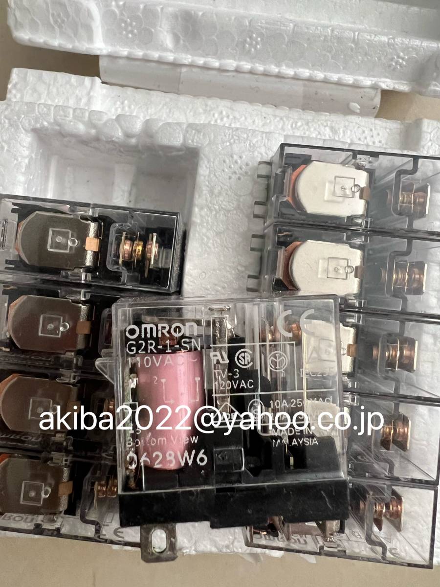 10個入りセット Omron製 オムロン リレー 表面接続ソケット G2r 1 Sn 110v Ac110v 110vac 6ヶ月保証 その他