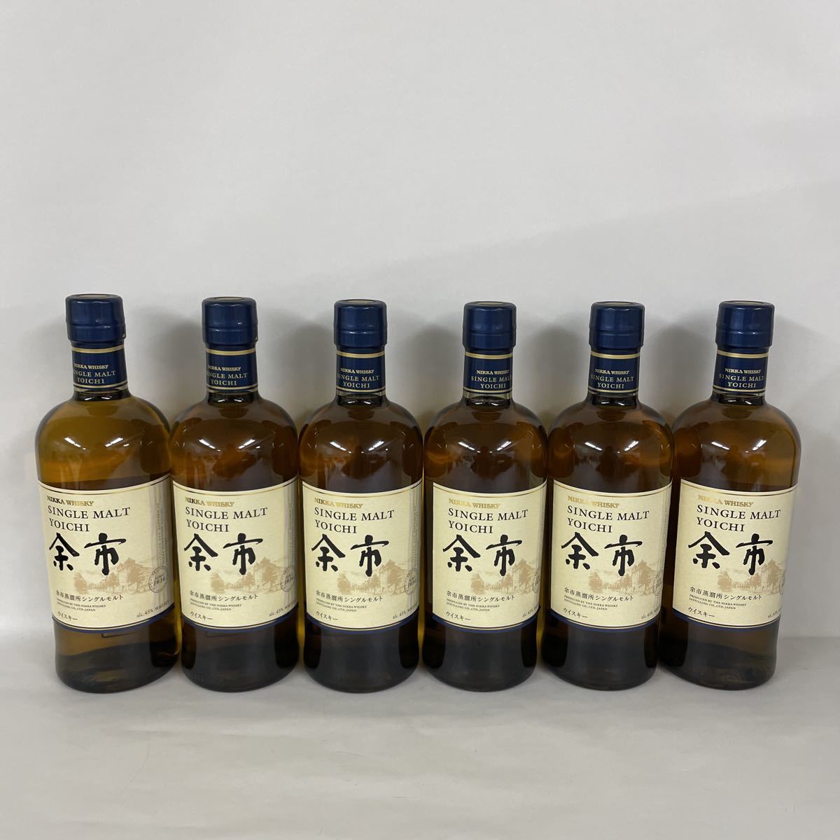 Yahoo!オークション - 6本セット ニッカ シングルモルト余市 45% 700ml