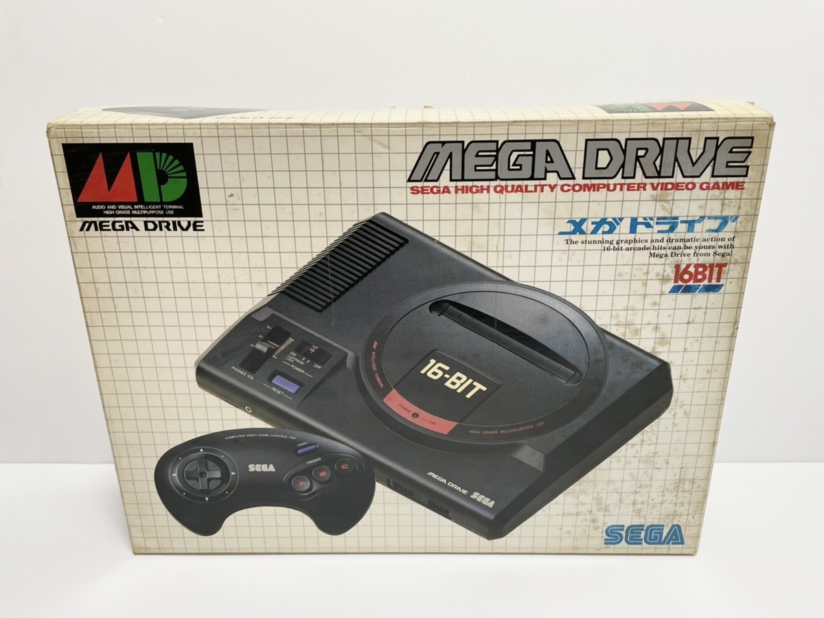 Yahoo!オークション - 【SEGA】メガドライブ 本体 MD