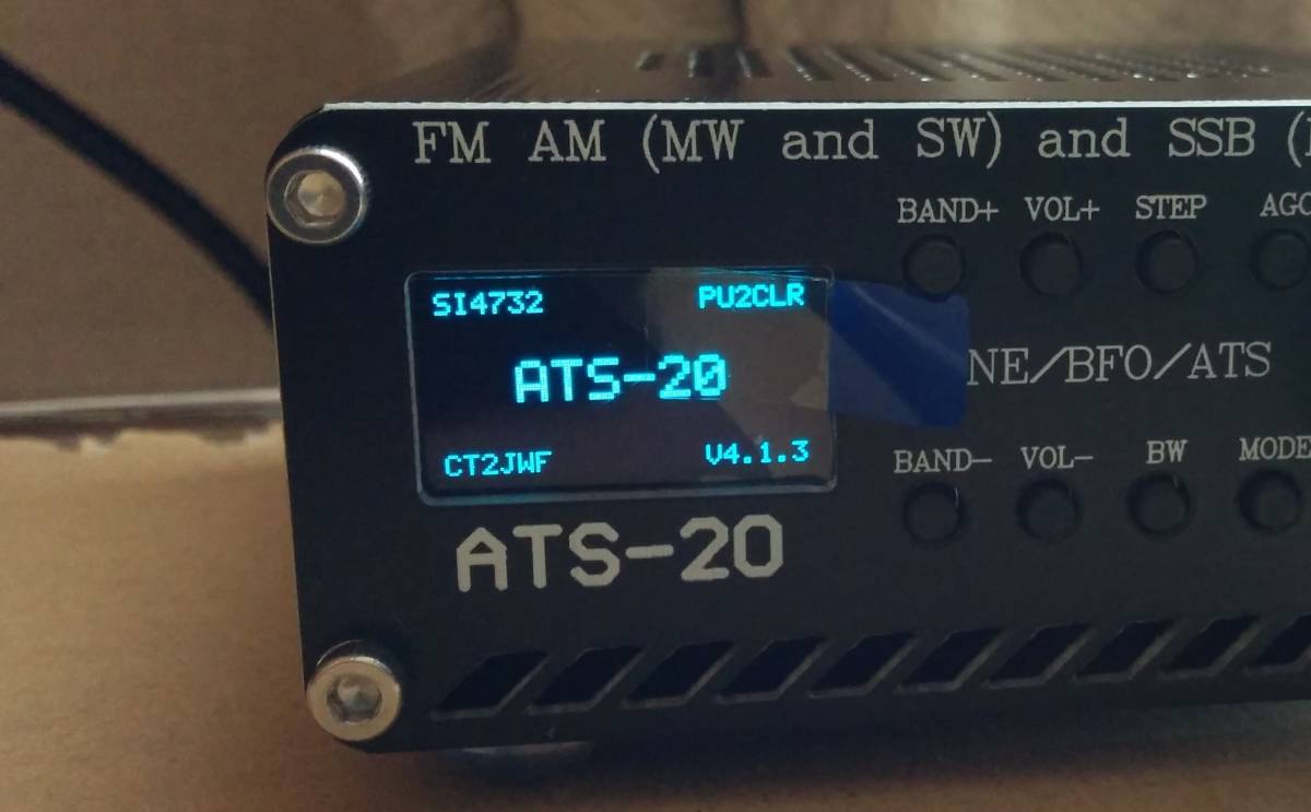 Yahoo!オークション - 最新 バージョン ATS-20 RECEIVER V4.1.3b-BY CT...