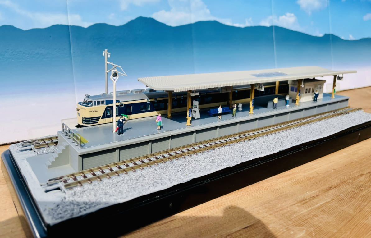 新品 鉄道模型 Nゲージ ジオラマ ホーム 車両展示台 展示ケース 新品 鉄道模型 Nゲージ ジオラマ ホーム 車両展示台 展示ケース