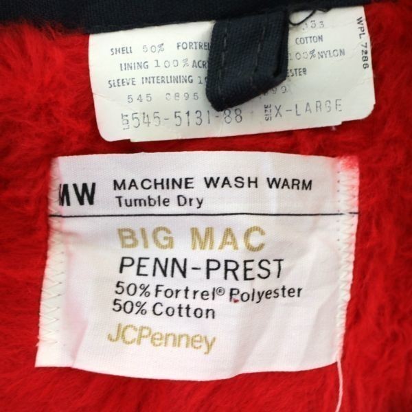 Yahoo!オークション - 70s BIG MAC ビッグマック 裏起毛 ワークジャケ...