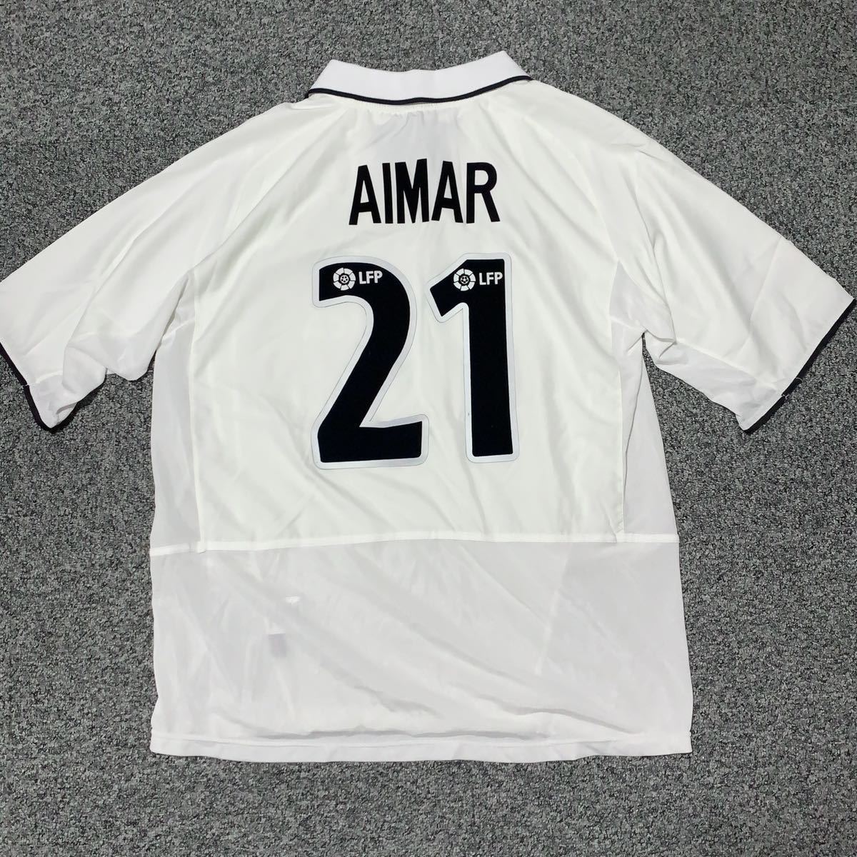 NIKE ナイキ VALENCIA バレンシア 00/01 AIMAR アイマール 21 NIKE ナイキ VALENCIA バレンシア 00/01 AIMAR アイマール 21