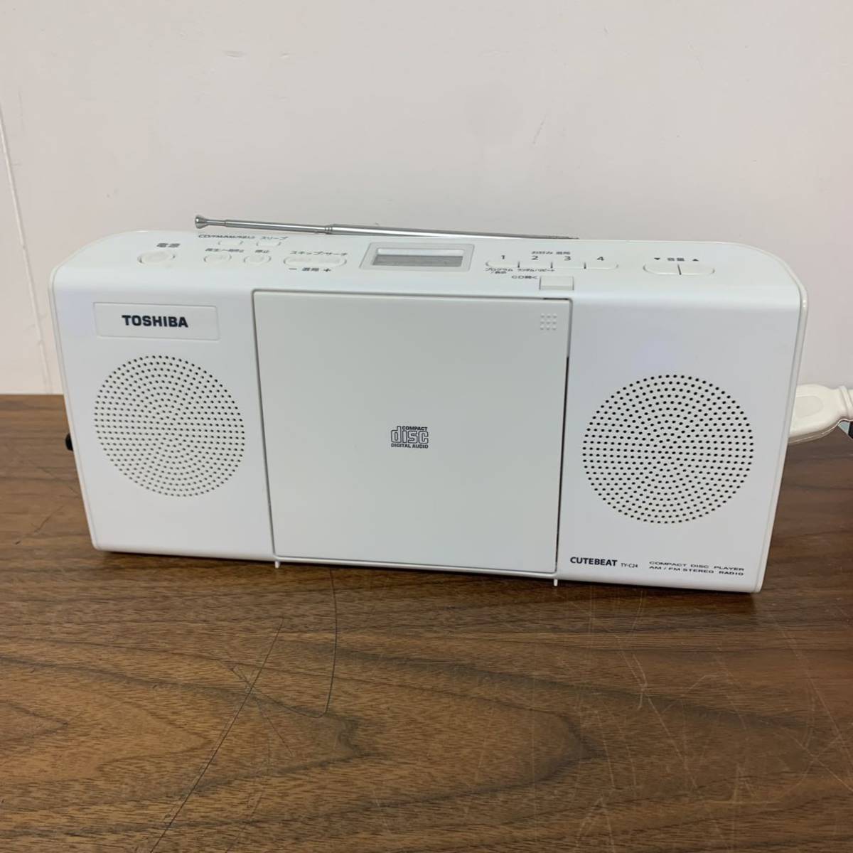 Yahoo!オークション - A742 TOSHIBA/東芝 CD ラジオ TY-C24