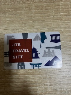 Yahoo!オークション - 残高確認済み JTB トラベルギフト TRAVEL GIFT 1...