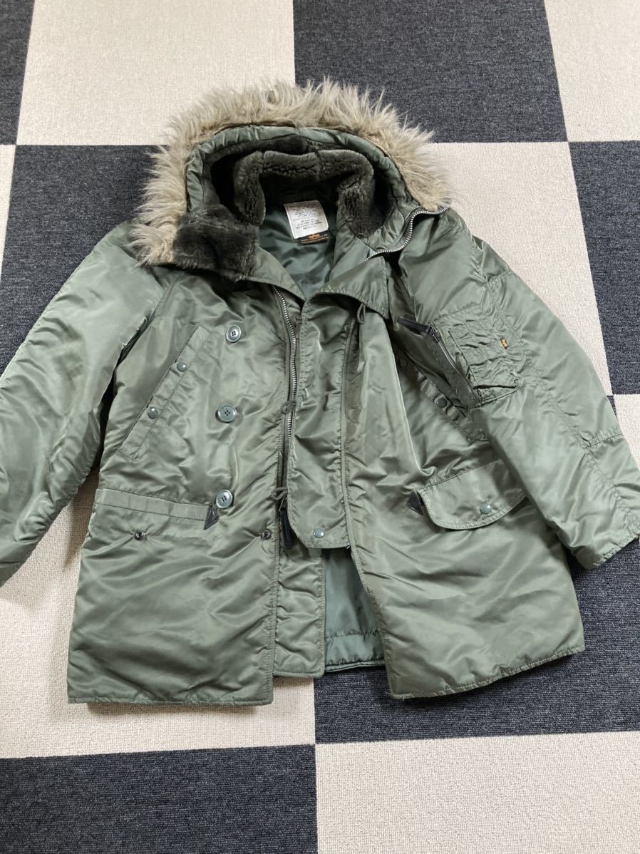 Yahoo!オークション - ALPHA INDUSTRIES アルファインダストリーズ フ...