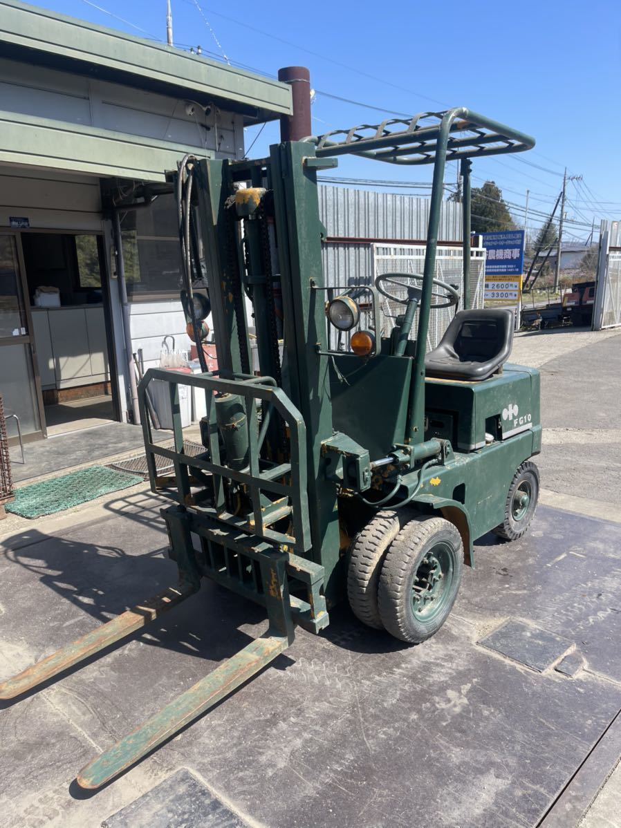 Yahoo!オークション - 中古 コマツ フォークリフト 1T FG10-10(ガソリ...