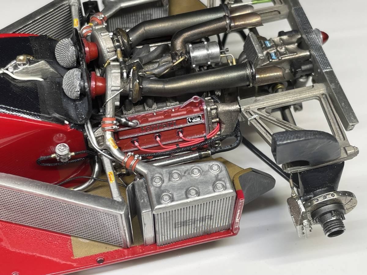 Yahoo!オークション - 1/20 Ferrari 126C4 ベルギーGP (MFH製 Yahoo!オークション - 1/20 Ferrari 126C4 ベルギーGP (MFH製