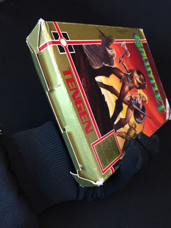 Yahoo!オークション - 3/27c.h 貴重 海外版 FC NES GAUNTLET ガントレ...