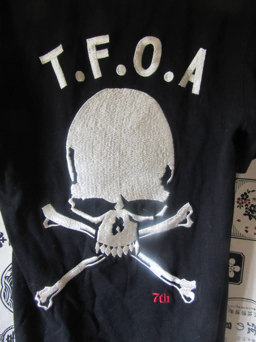 Yahoo!オークション - 良品 武装戦線TFOA詩集 7TH Tシャツ ブラック ...