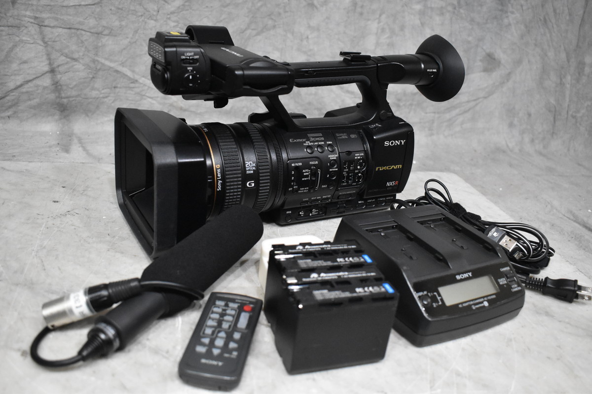 Yahoo!オークション - SONY HXR-NX5R ソニー 業務用ビデオカメラ ③