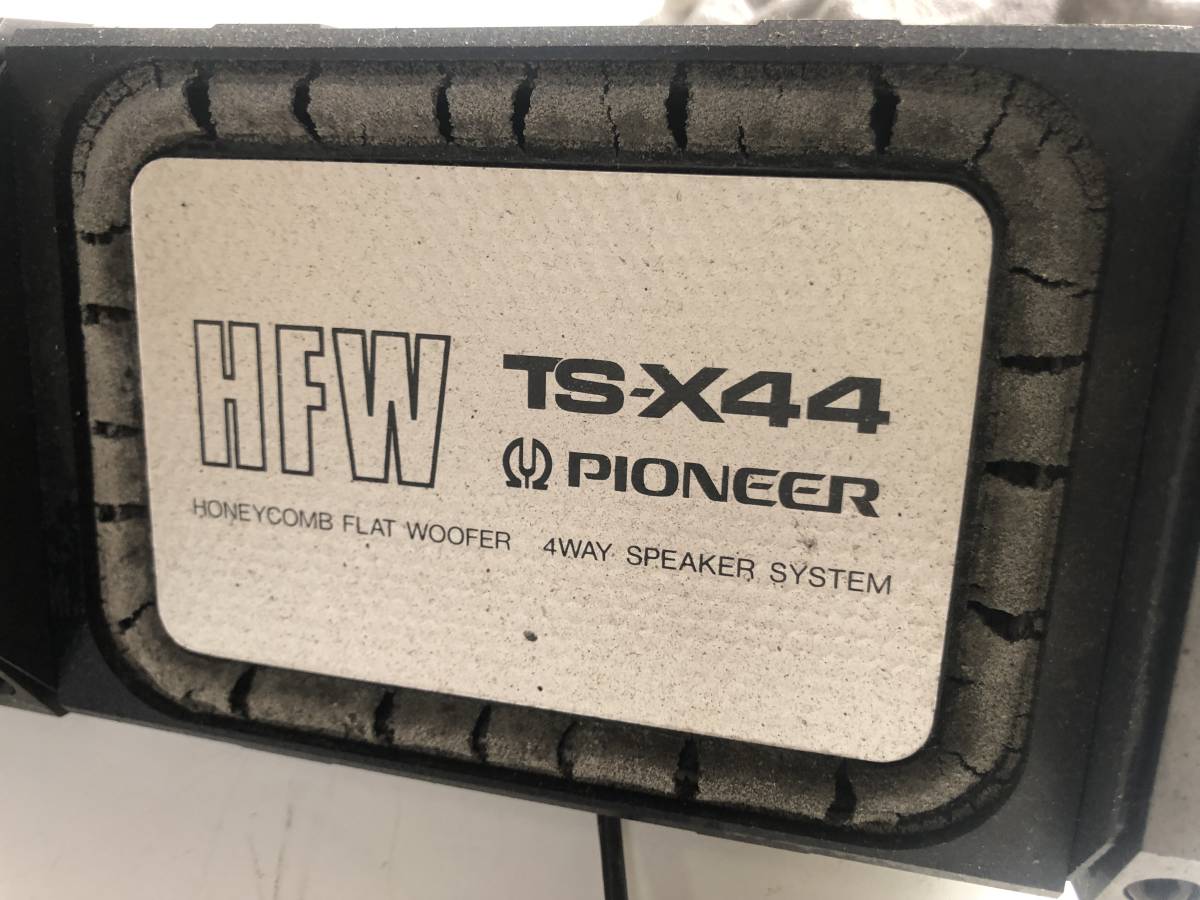 Yahoo!オークション - b PIONEER パイオニア スピーカー TS-X44 2台 ペ...