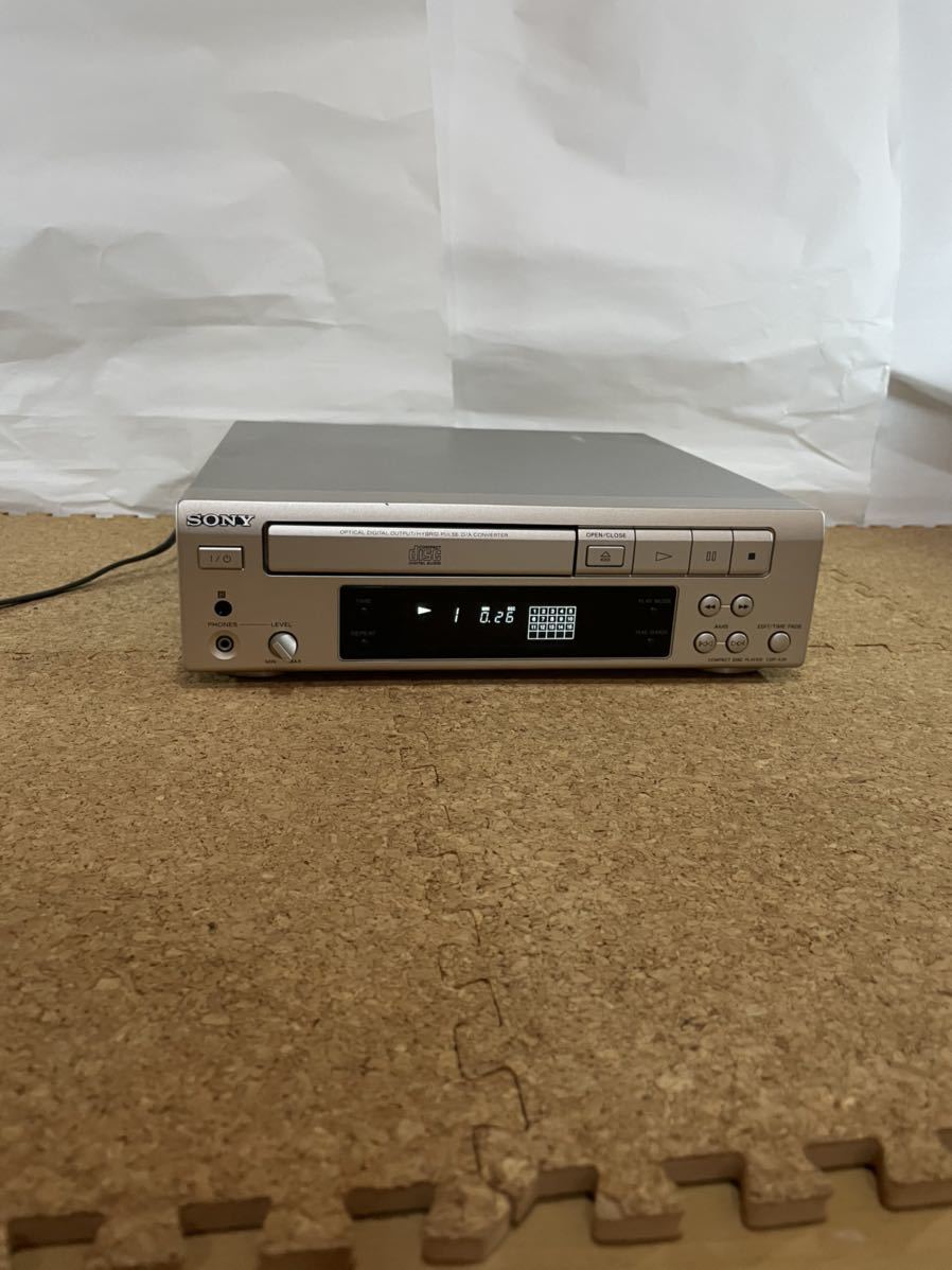 Yahoo!オークション - [整備品新品ピック] ソニー SONY CDP-A39 CDプ...