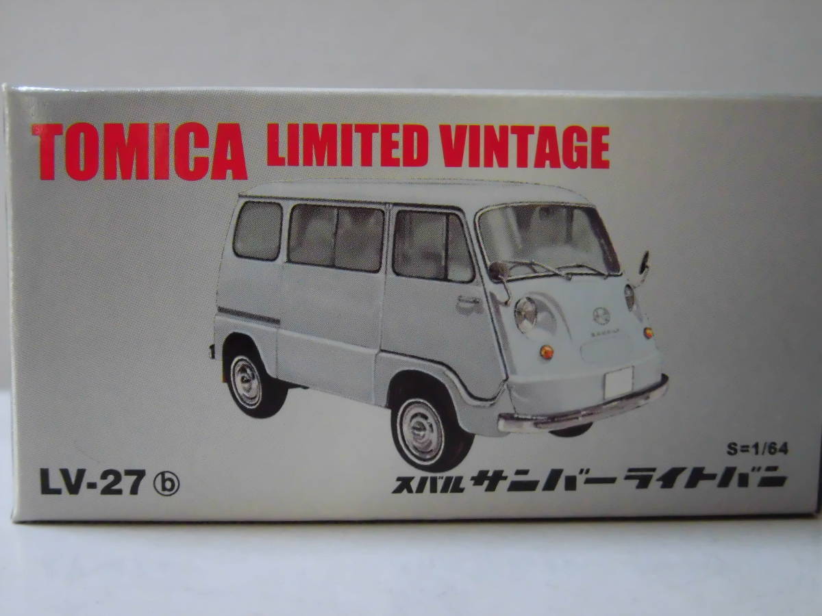 Yahoo!オークション - LV-27b スバルサンバーライトバン（ライトブル...