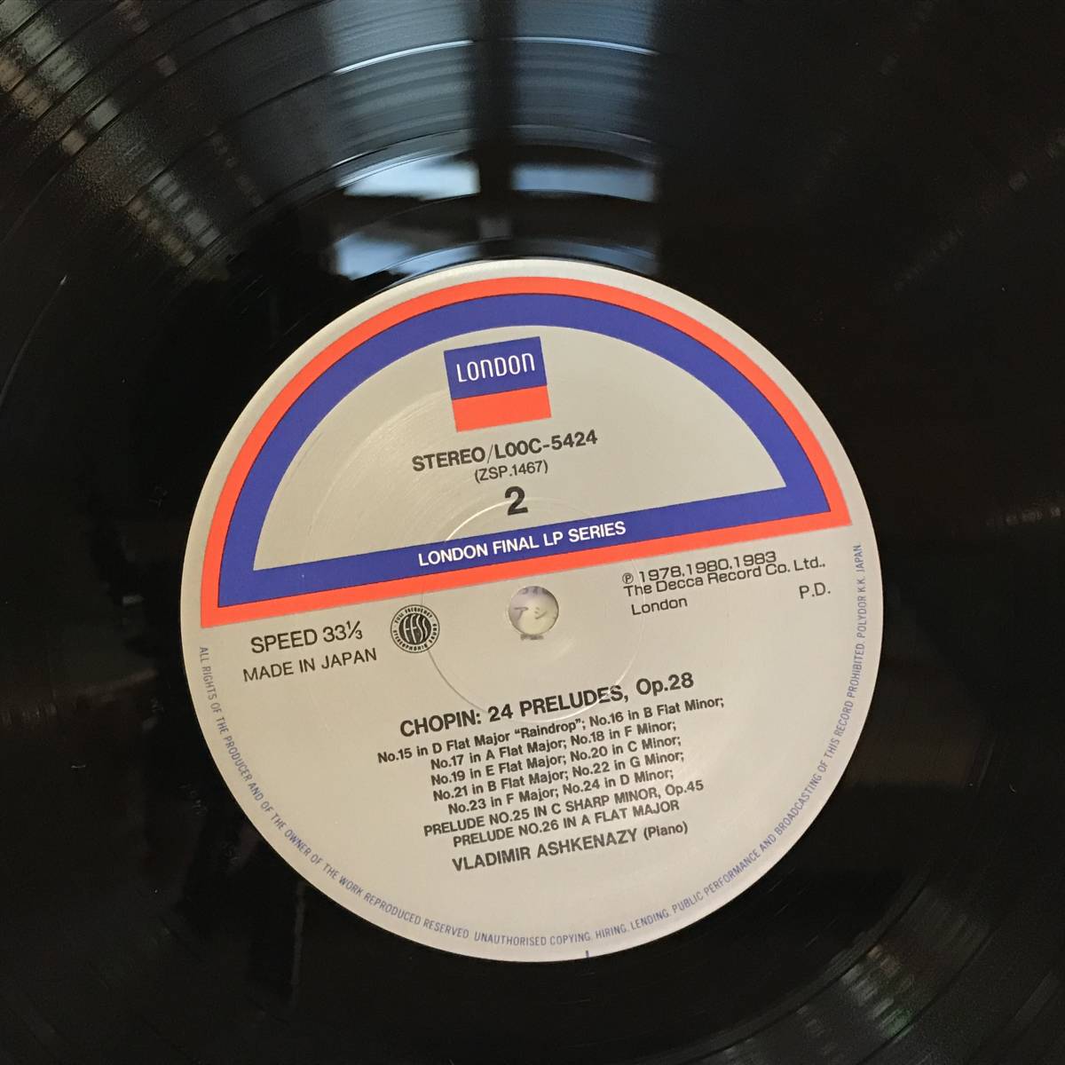 Yahoo!オークション - LOOC-5424 アシュケナージ / Ashkenazy / ショパ...