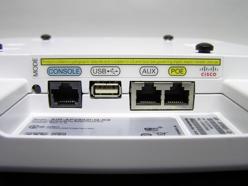 CISCO Aironet 無線LANアクセスポイント AIR-AP2802I-Q-K9 集中 CISCO Aironet 無線LANアクセスポイント AIR-AP2802I-Q-K9 集中
