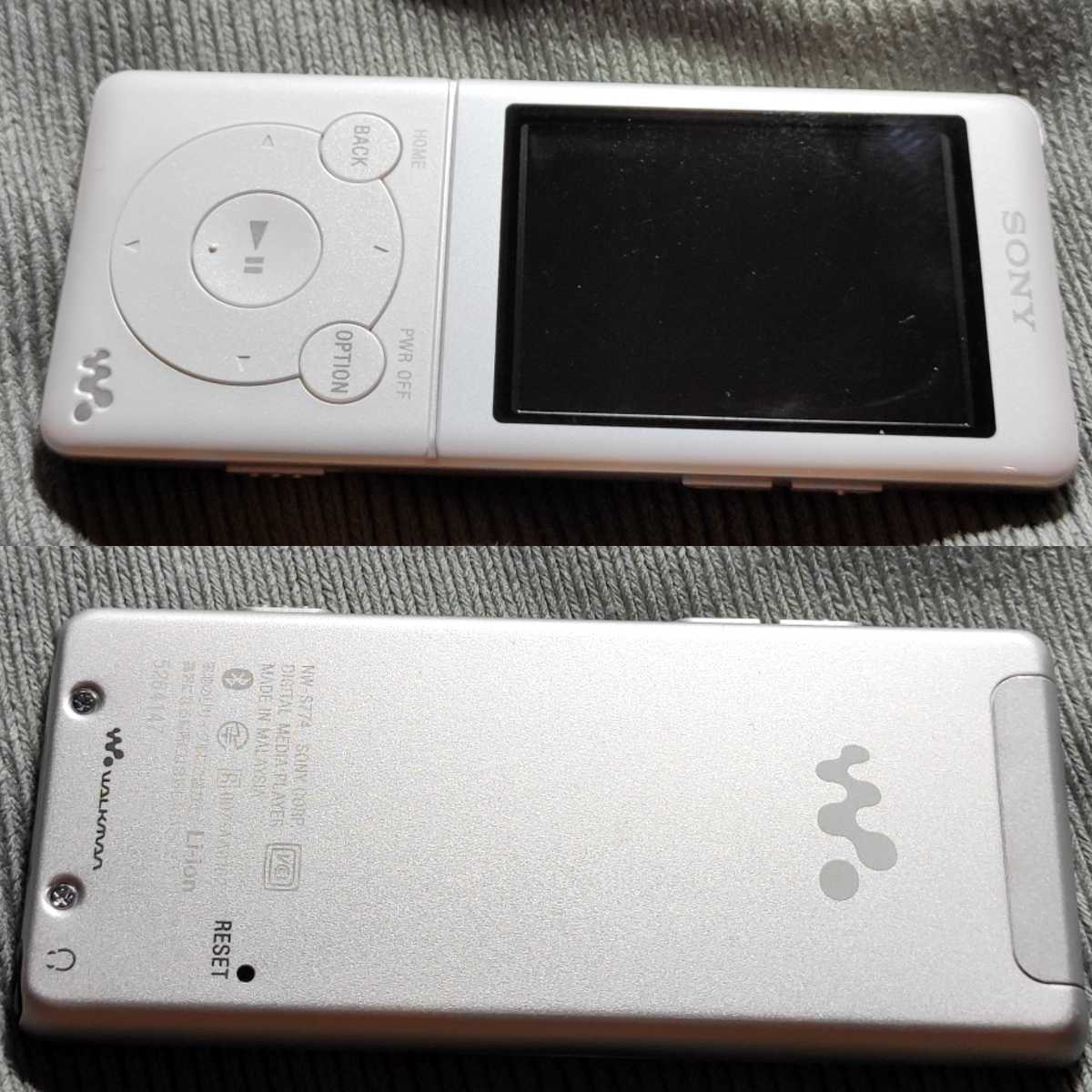 Yahoo!オークション - 5264147【外装綺麗】SONY NW-S774 WALKMAN 8GB B...