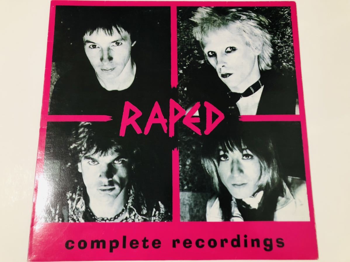 Yahoo!オークション - RAPED complete recording 限定LP punk powerpop...
