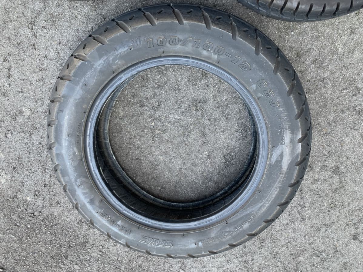 Yahoo!オークション - IRC PZ-30F 100/100-12 PZ-30R 130/70-8 セット1...