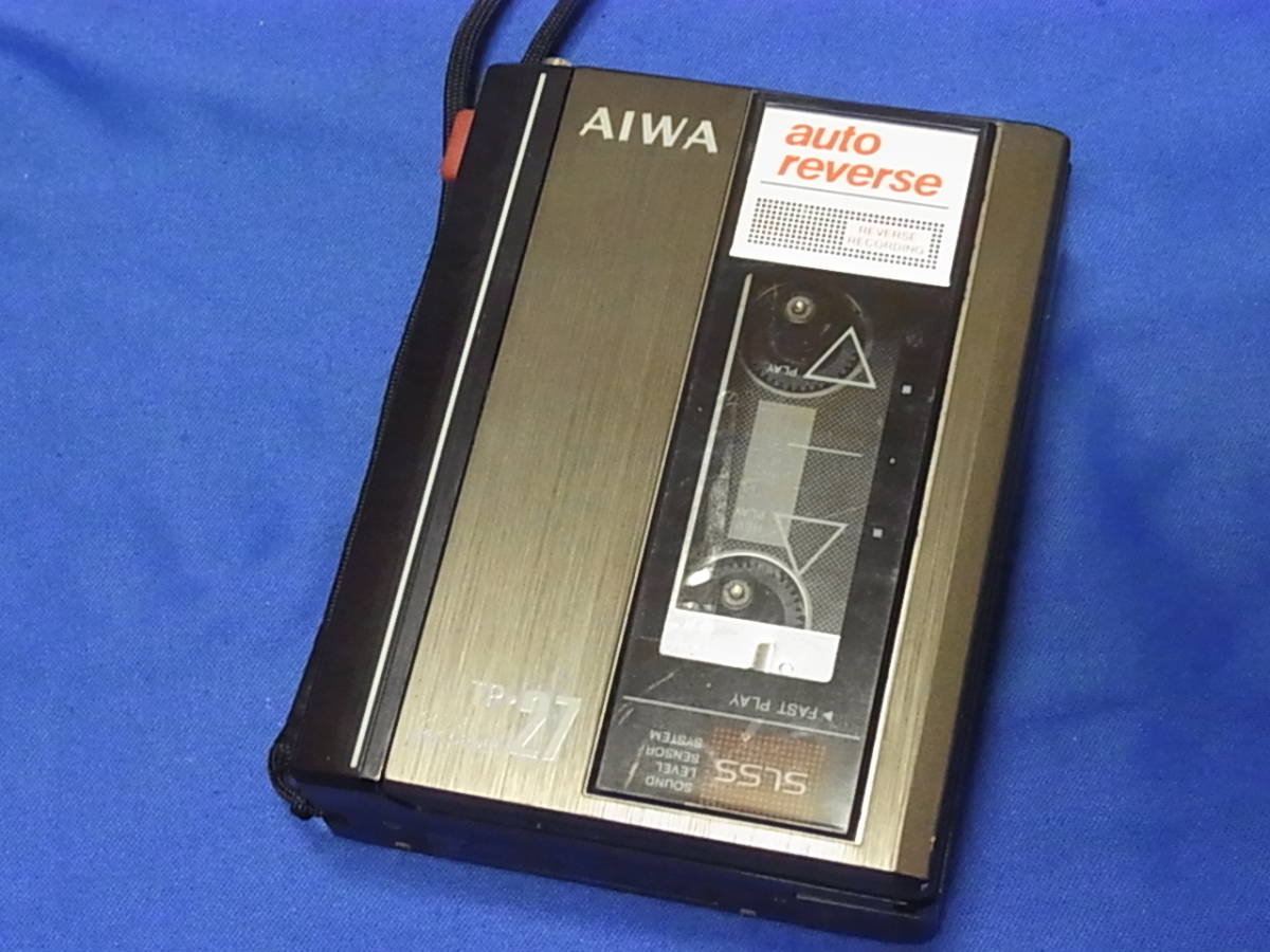 AIWA アイワ TP-27 カセットテープレコーダー ジャンク品(録音、再生)｜売買されたオークション情報、yahooの商品情報をアーカイブ公開 - オークファン（aucfan.com）