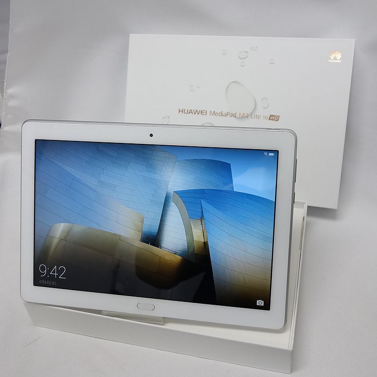 Yahoo!オークション - HUAWEI Media Pad M3 Lite 10 wp HDN-W09 シルバ...