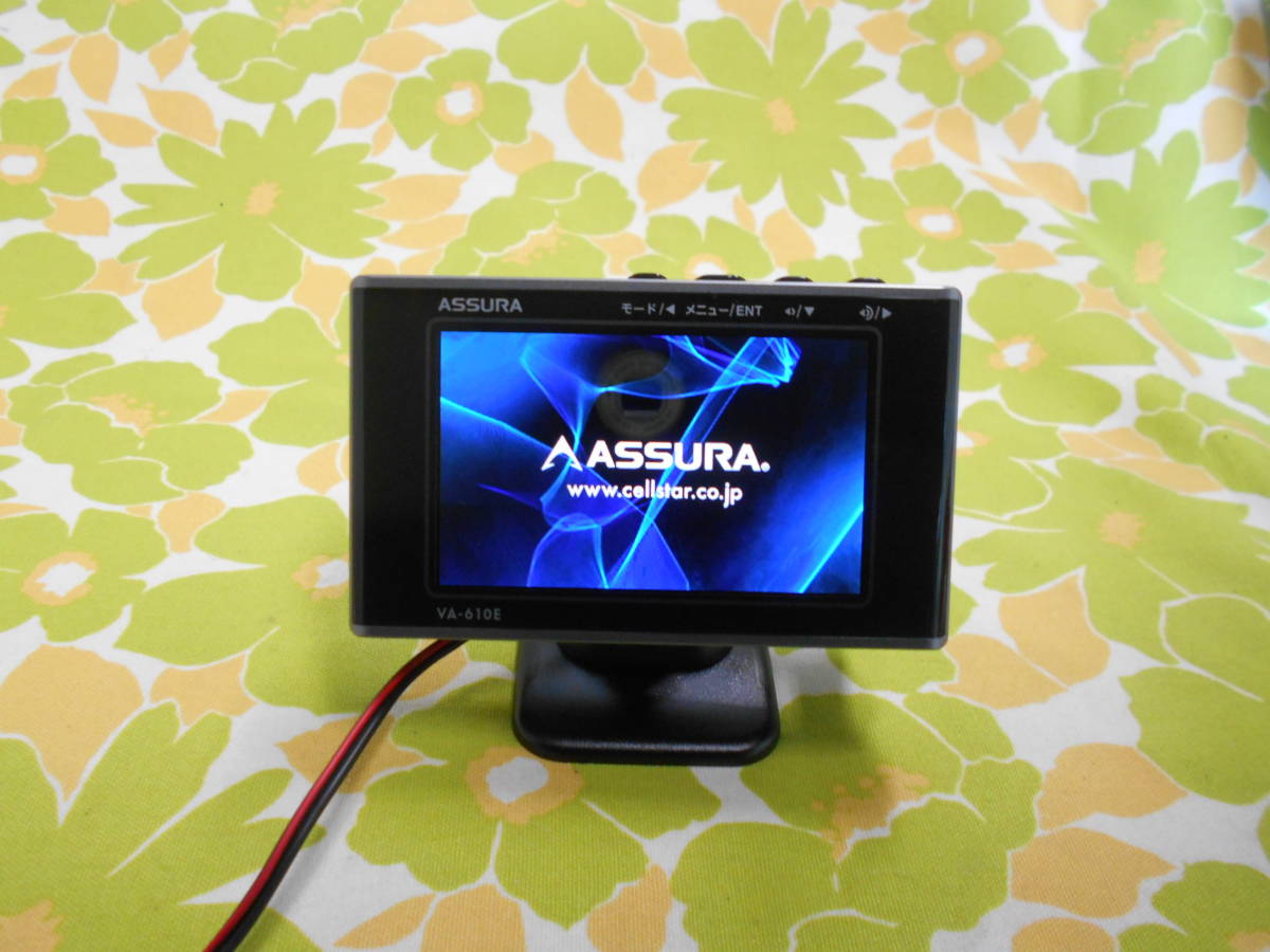Yahoo!オークション - Q-459 ASSURA アシュラ VA-610E レーダー探知機