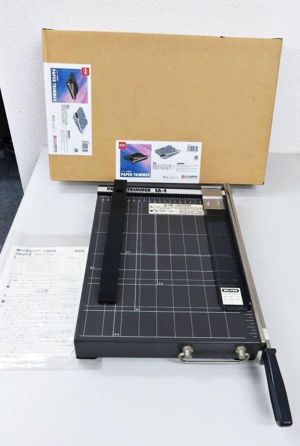 Yahoo!オークション - A007 オープン工業 スチール裁断機 SA-4 PAPER T...
