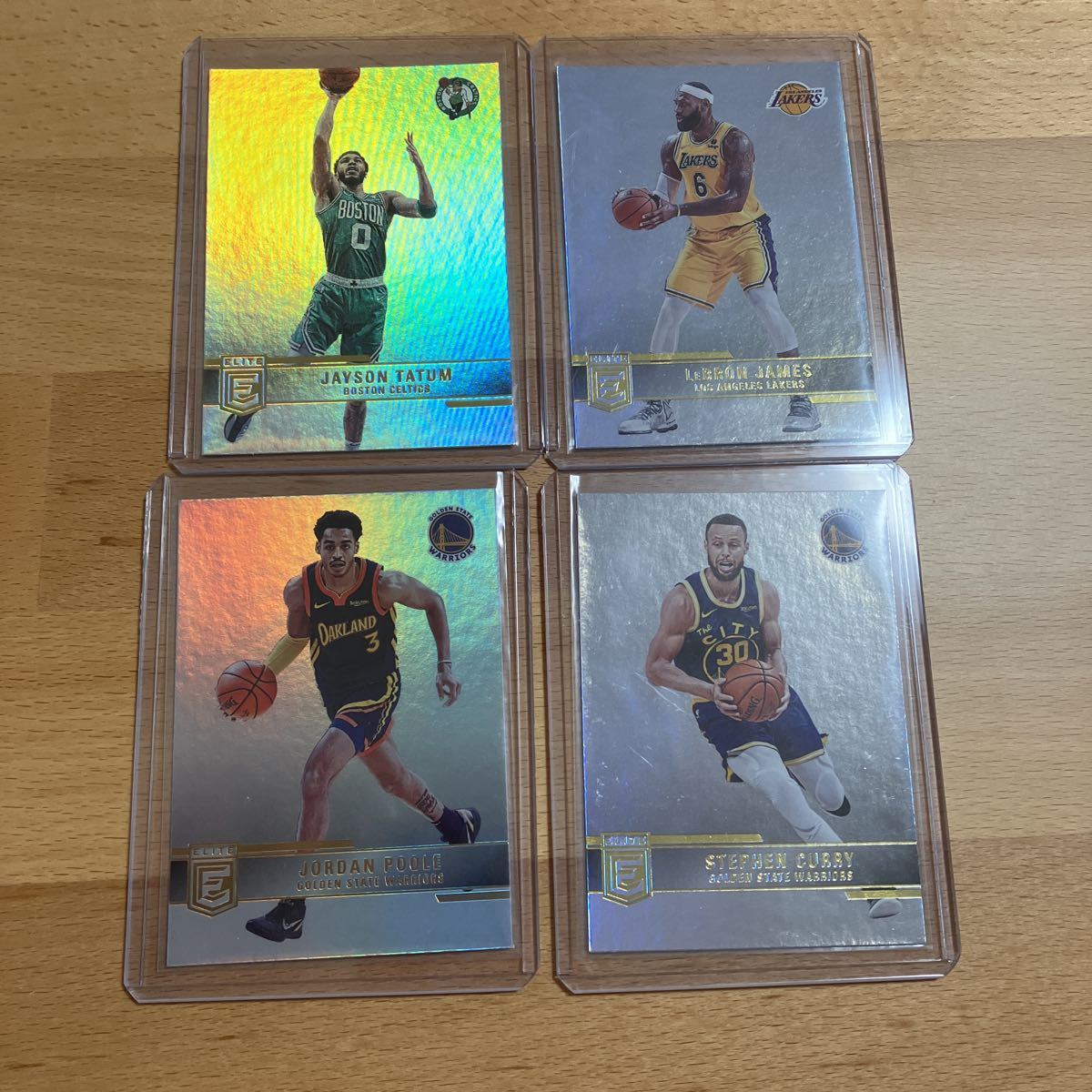 Yahoo!オークション - 21-22 Panini DONRUSS Elite Lebron Tatum Poole...