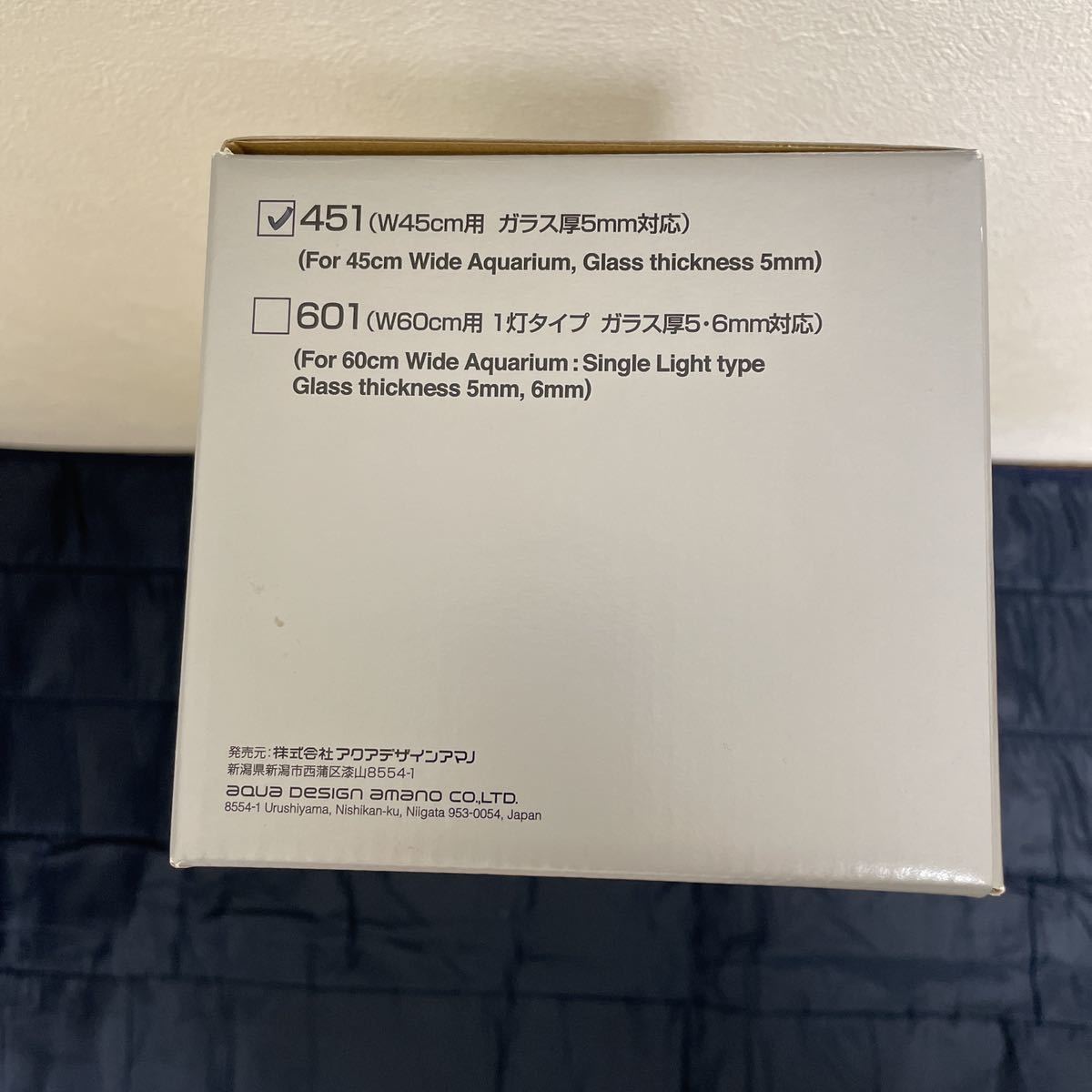 Yahoo!オークション - ADA アクアスカイG451 (45cm水槽用 ガラス厚5mm...