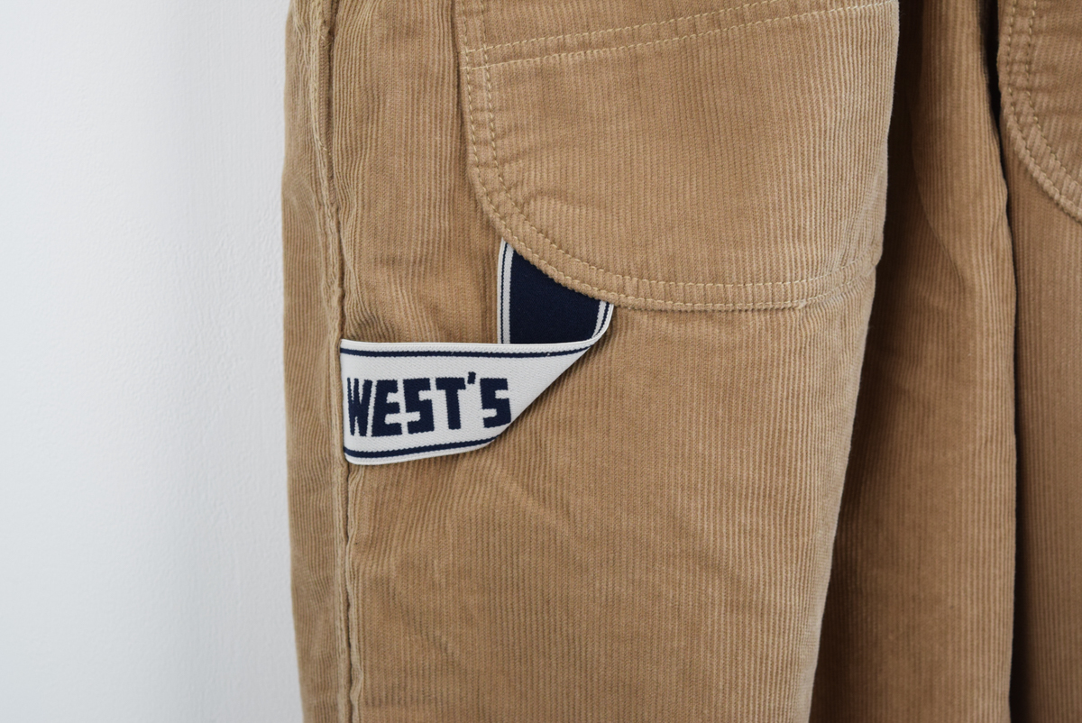 新品 定価4万1800円 WESTOVERALLS ウエストオーバーオールズ 新品 定価4万1800円 WESTOVERALLS ウエストオーバーオールズ