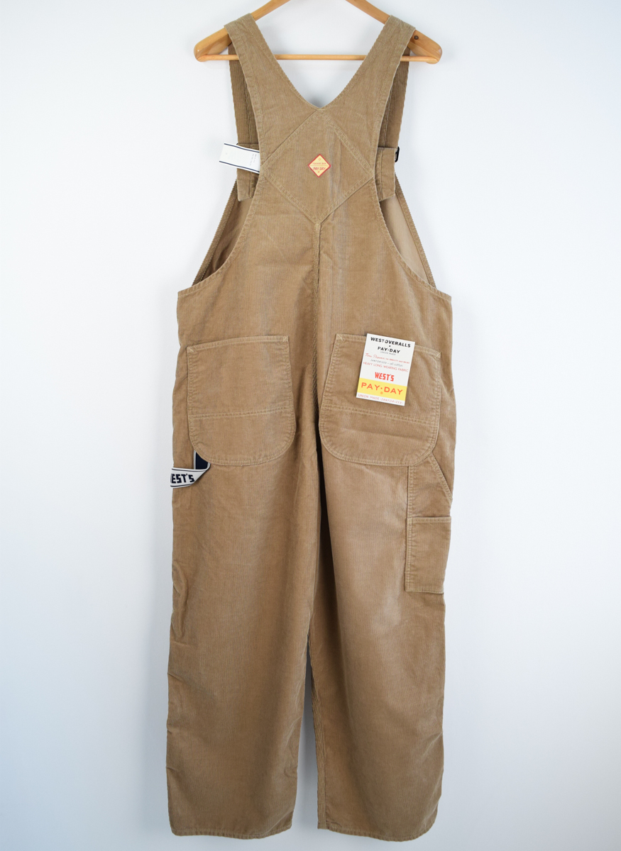 新品 定価4万1800円 WESTOVERALLS ウエストオーバーオールズ 新品 定価4万1800円 WESTOVERALLS ウエストオーバーオールズ