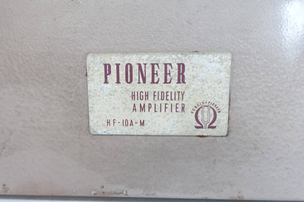 Yahoo!オークション - （23）パイオニア 真空管アンプ HF-10A-M PIONEE...