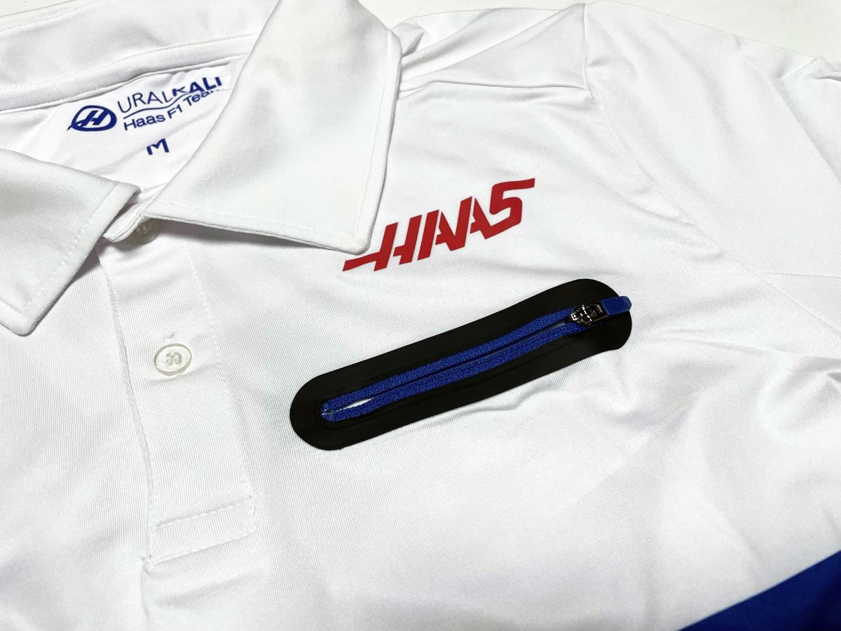 ウラルカリ・ハースF1チーム 2021 支給品 ポロシャツ L 1&1ロゴ ウラルカリ・ハースF1チーム 2021 支給品 ポロシャツ L 1&1ロゴ
