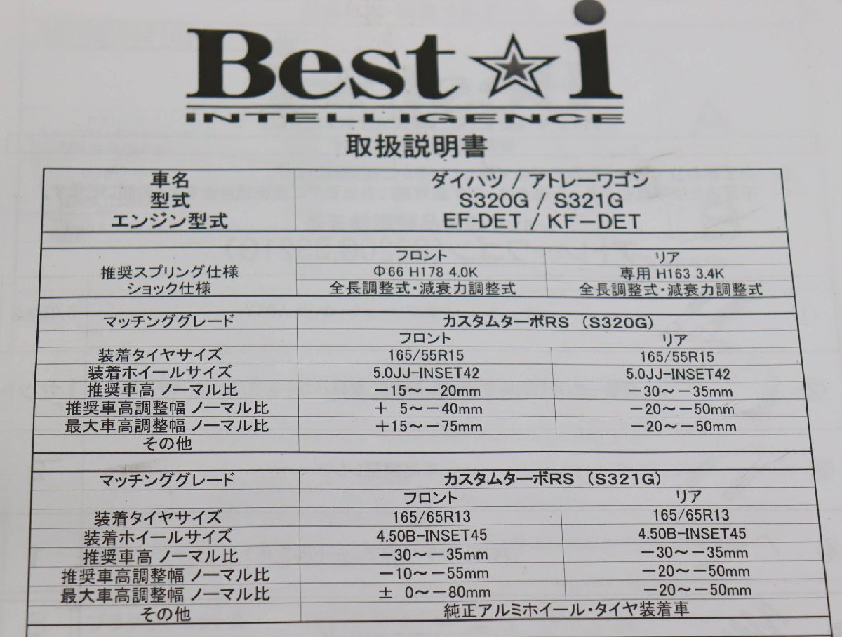 Yahoo!オークション - アトレー ワゴン S330 S331 S320 S321 車高調 R...