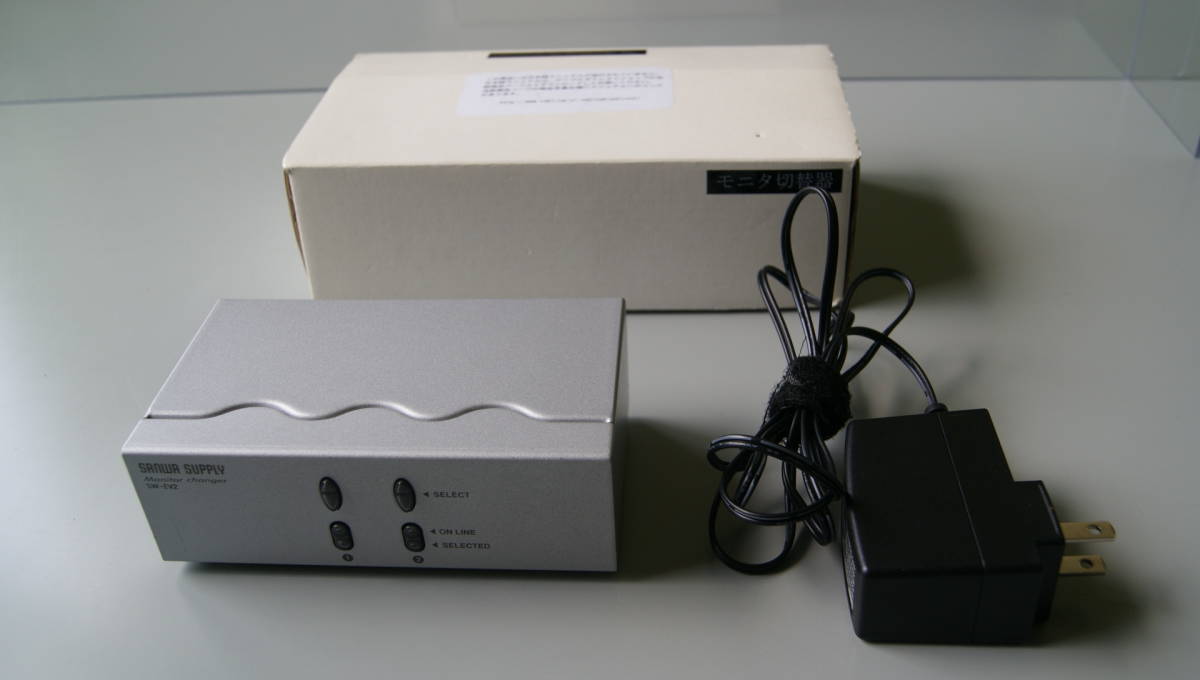 Yahoo!オークション - SANWA SUPPLY SW-EV2 VGA切替器 2入力 1出力 中...