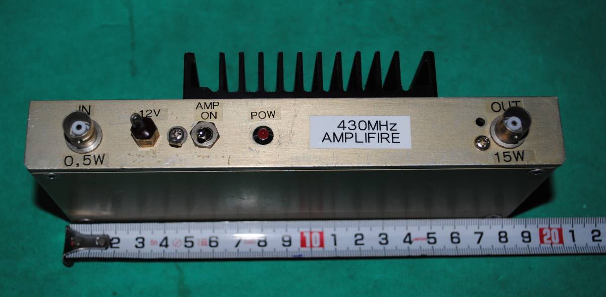 Yahoo!オークション - モトローラー製UHFパワーモジュール使用430M AMP