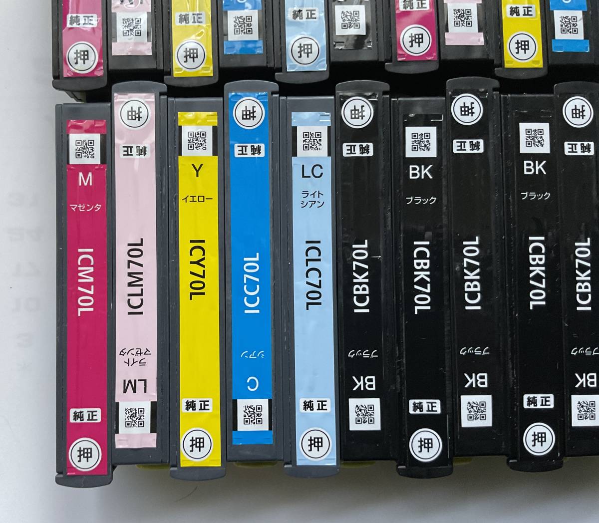 Yahoo!オークション - 使用済 エプソン 純正インクカートリッジ IC6CL...