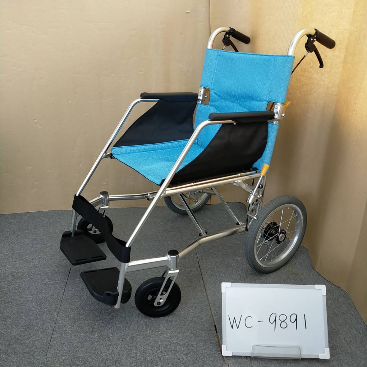 Yahoo!オークション - (WC-9891)松永製作所 介助式車いす USL-2B 介護...